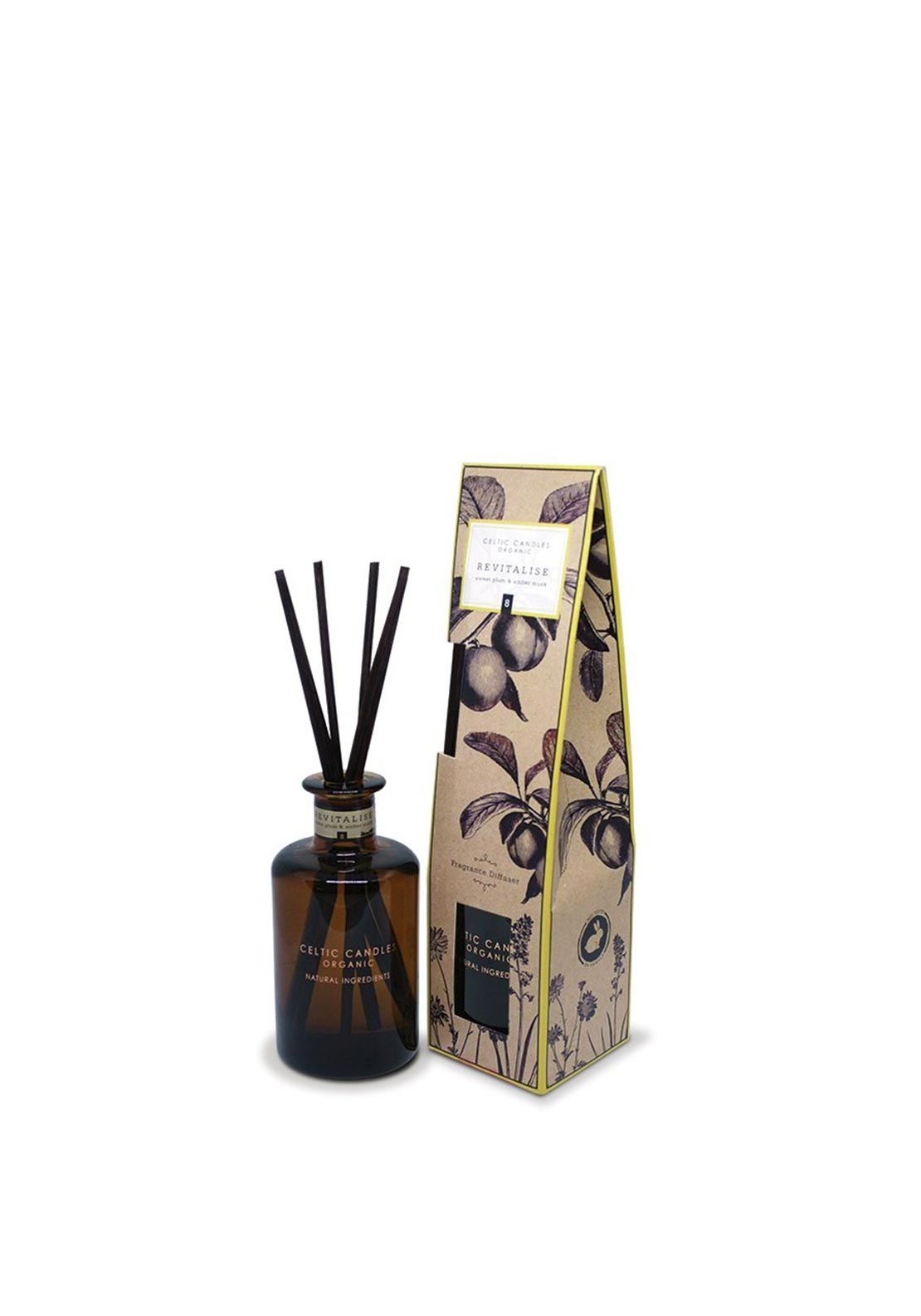 Celtic Candles Revitalise Ratten Reed Diffuser, 200ml - McElhinneys