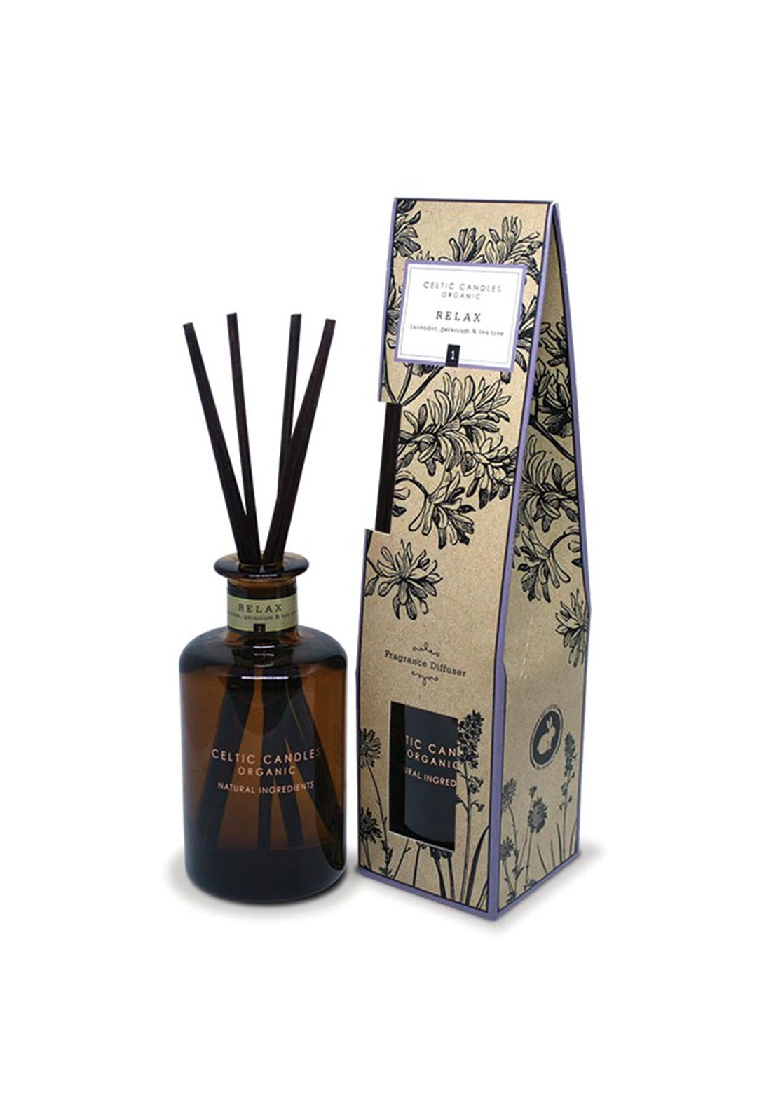 Celtic Candles Reed Fragrance Diffuser, Relax - McElhinneys