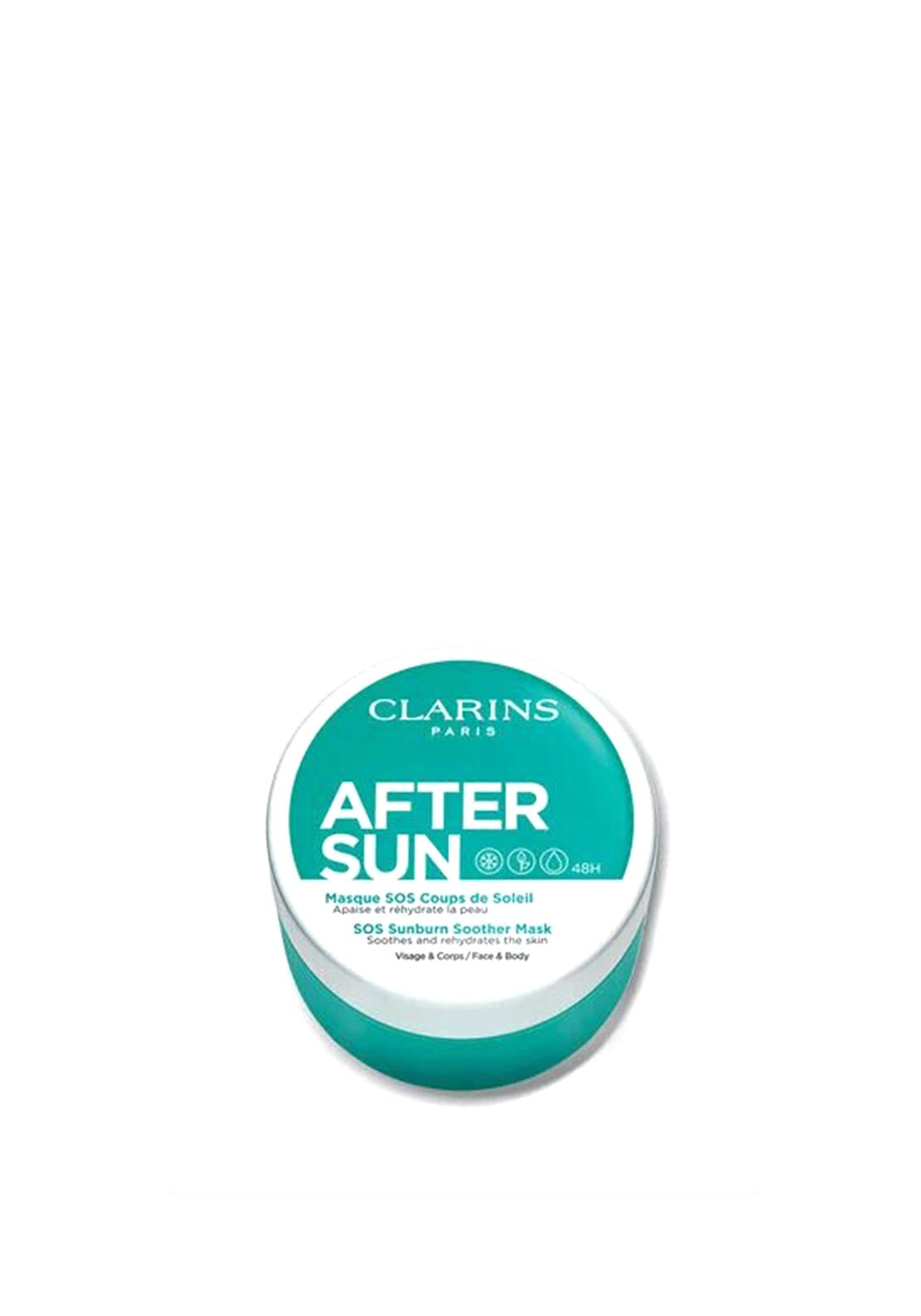Clarins After Sun SOS Sunburn Soother Mask, 100ml - McElhinneys