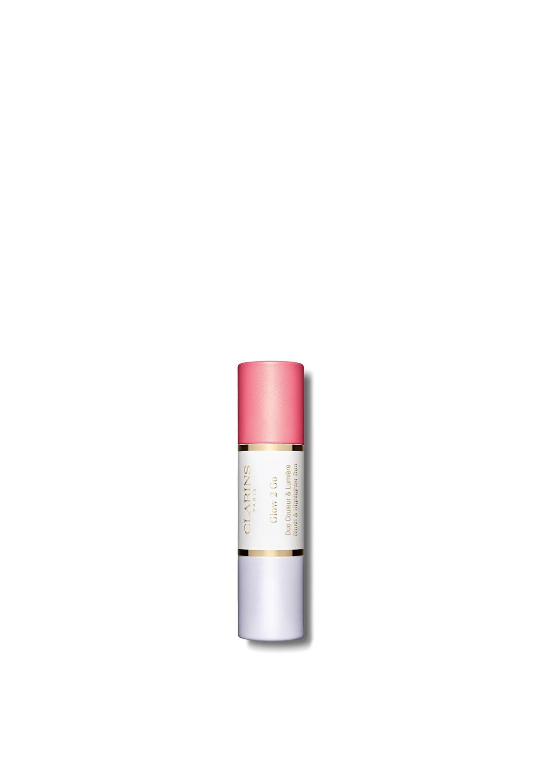 Clarins Glow 2 Go Blush & Highlight Duo, 01 Glowy Pink - McElhinneys