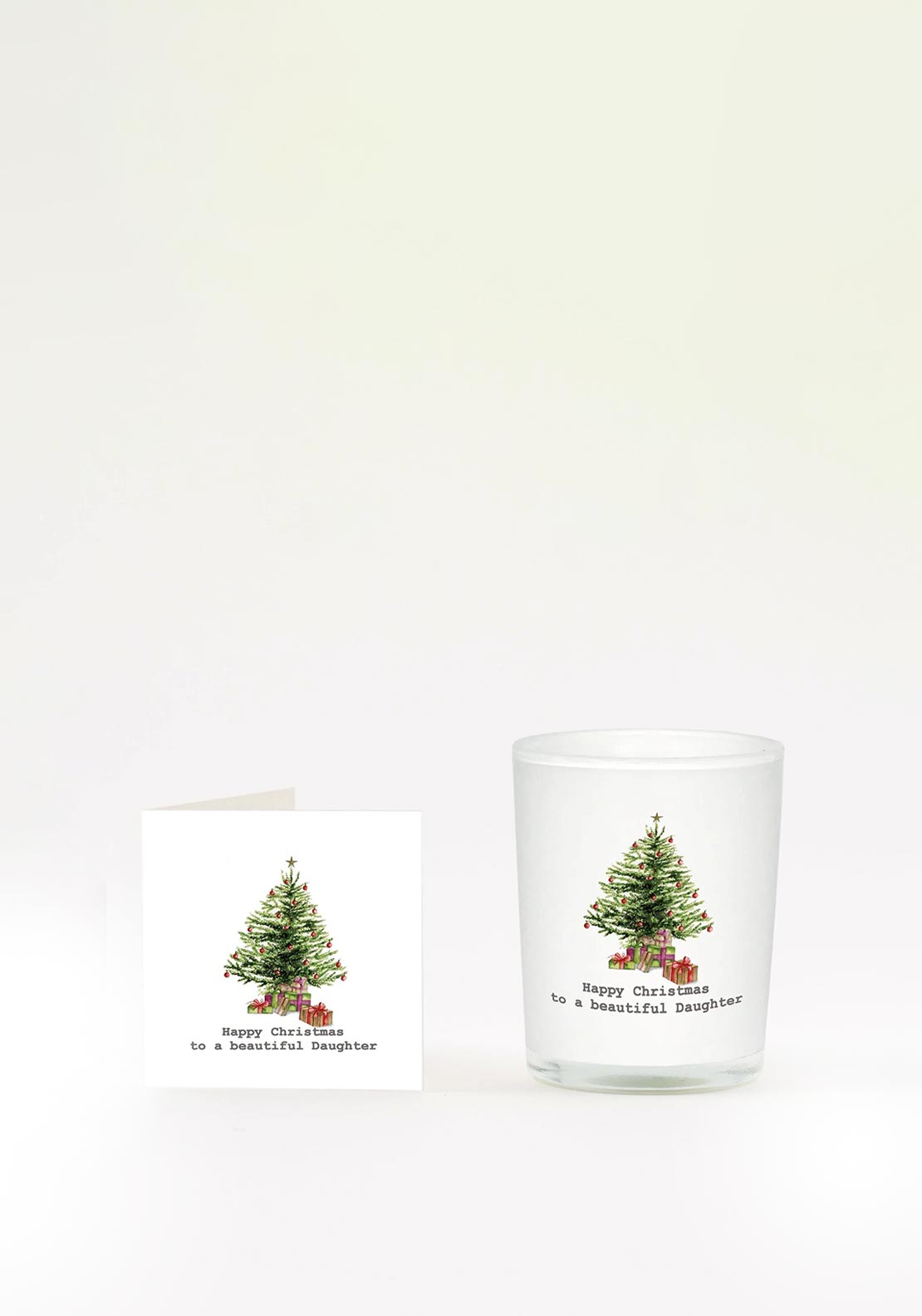 Crumble & Core Daughter Tree Scented Candle & Greeting Card - McElhinneys