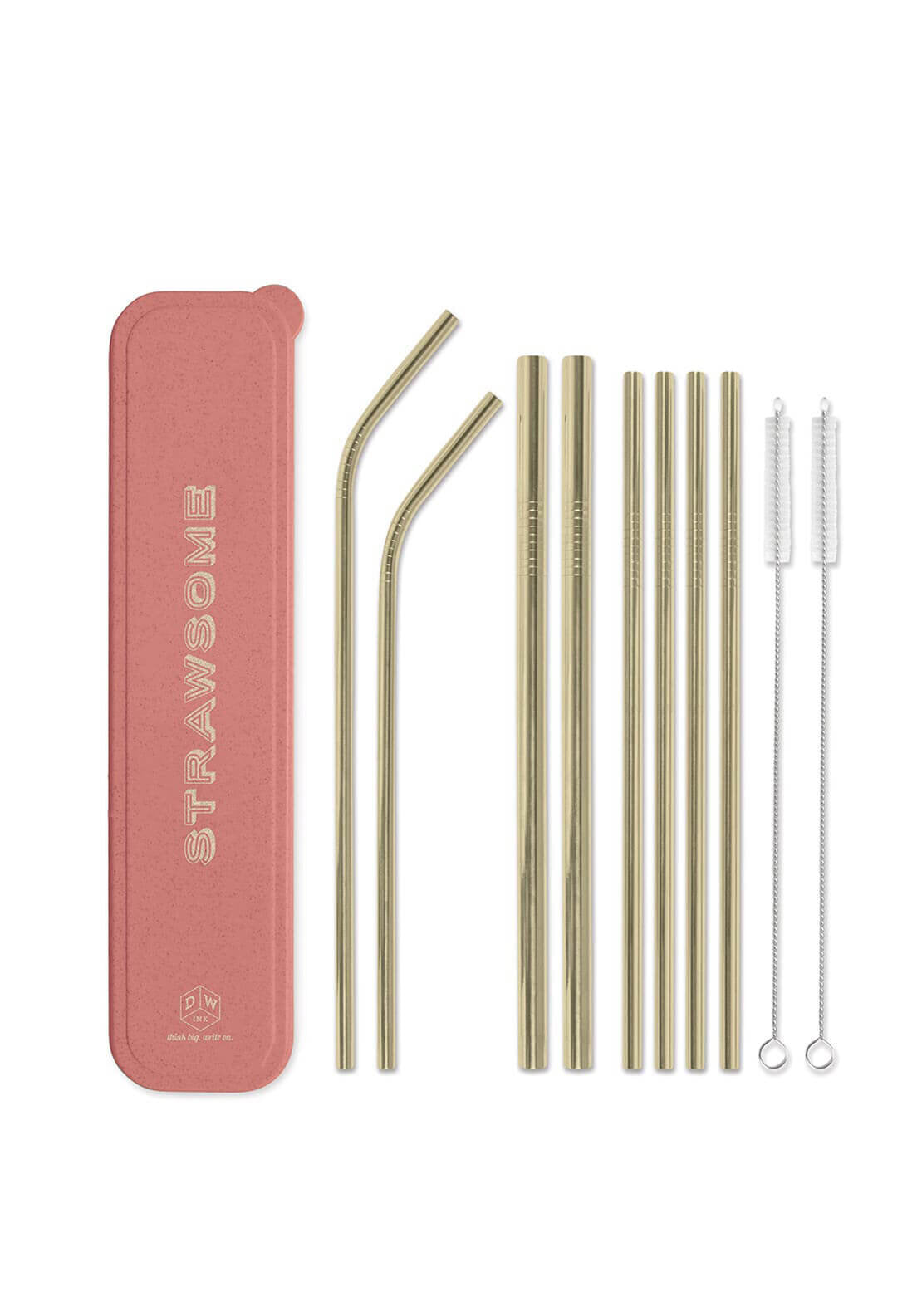 Designworks Ink Stainless Steel Straw Set - McElhinneys