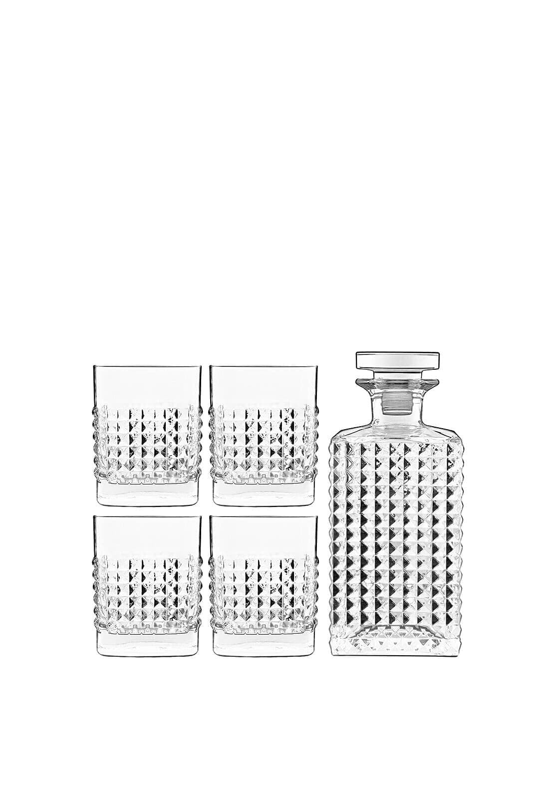 Luigi Bormioli Elixir 5 Piece Whiskey Set - McElhinneys