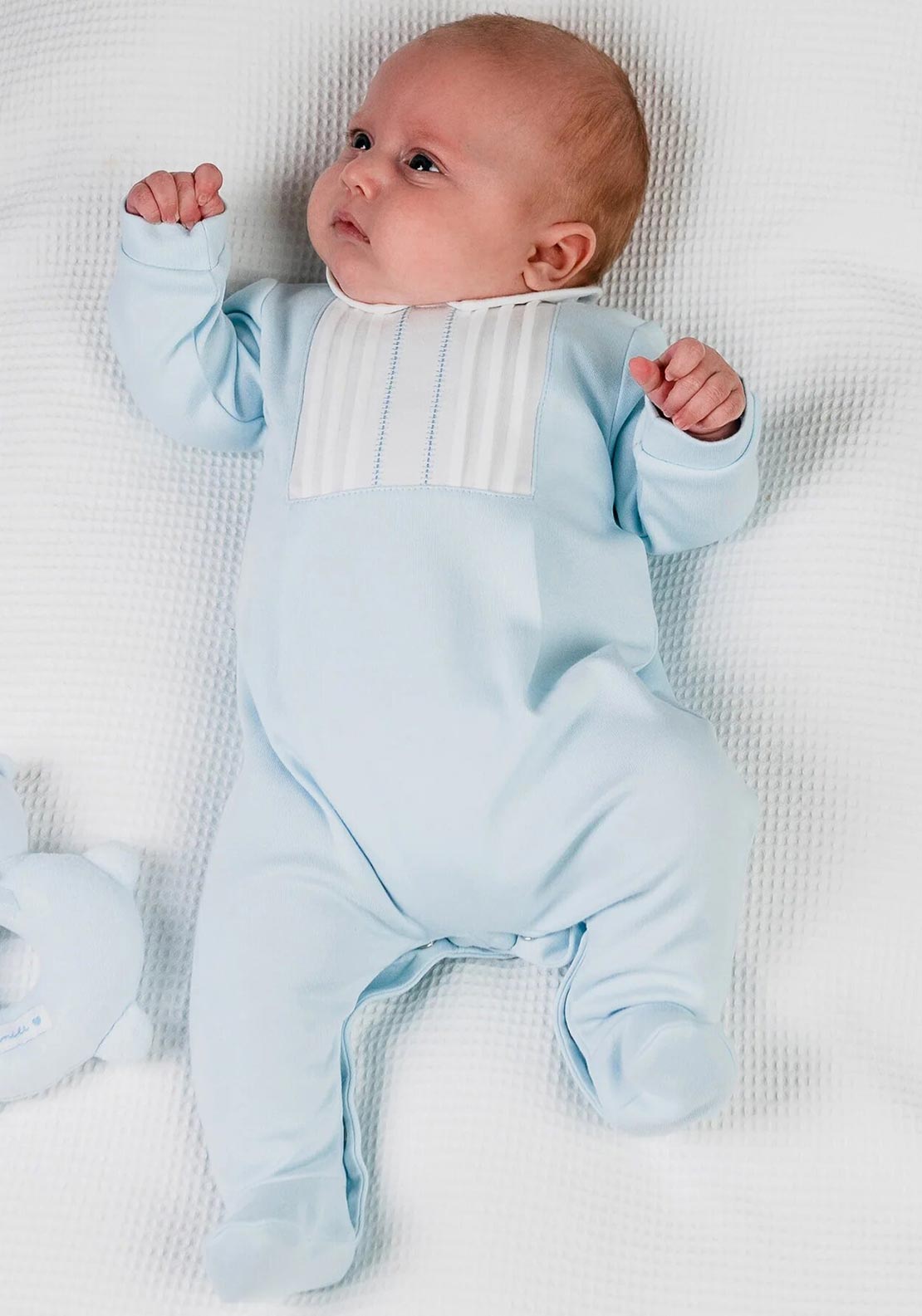 Emile Et Rose Donnie Babygrow, Blue - McElhinneys