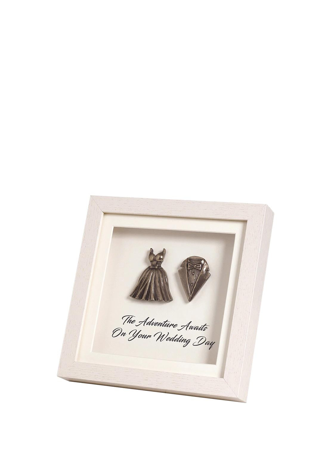 Genesis Framed Occasions Wedding Day Frame, White - McElhinneys