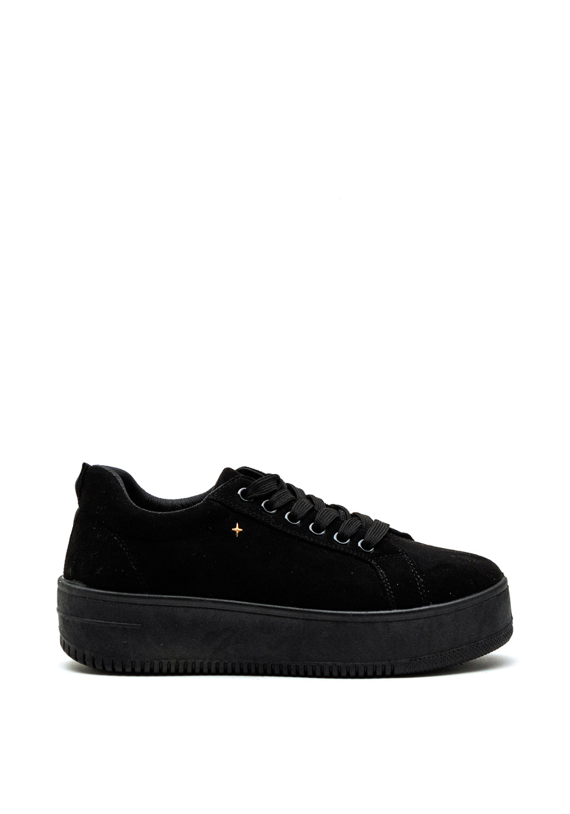 Gordon Jack Madison Platform Trainers, Black - McElhinneys