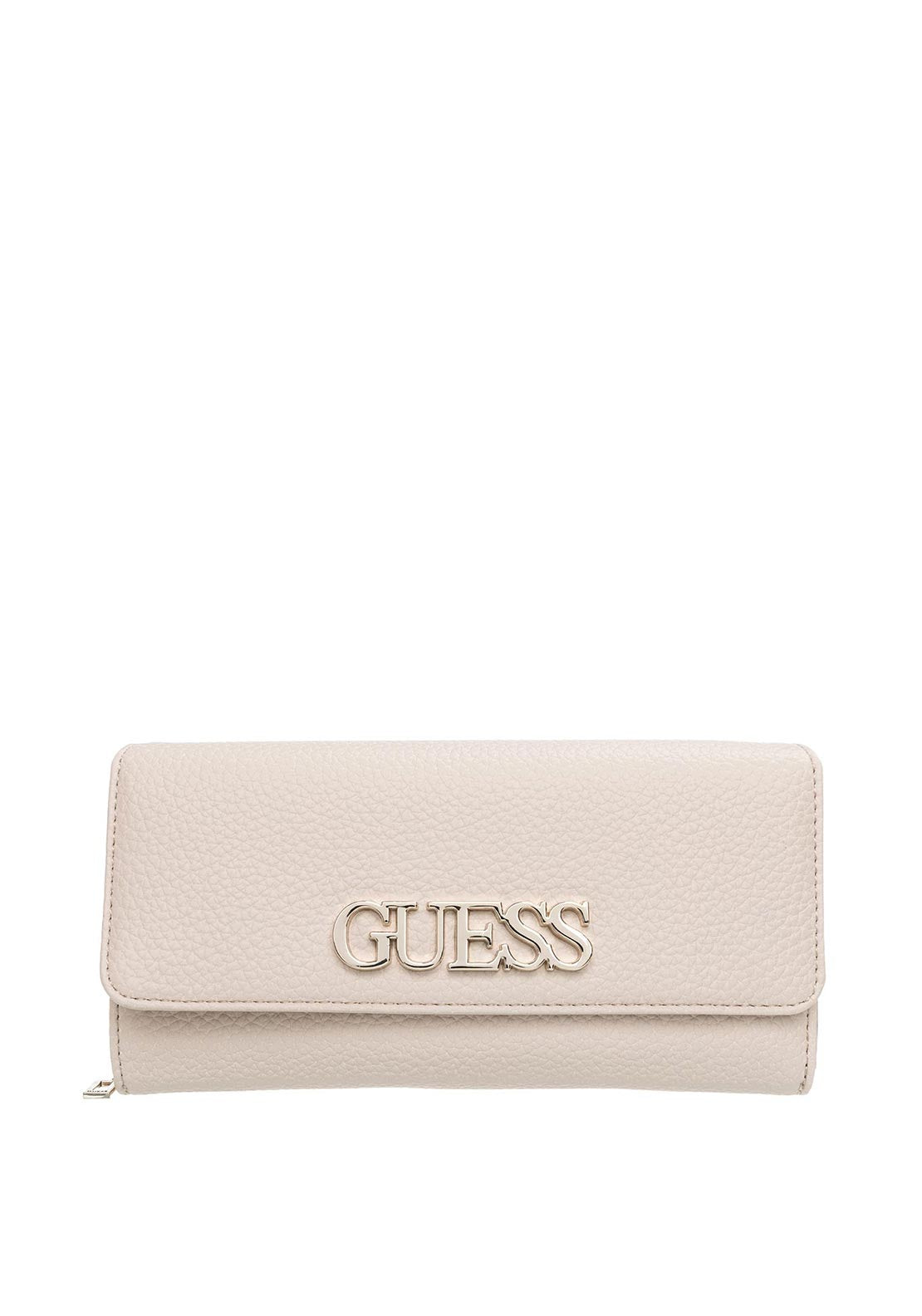 Guess Uptown Chic SLG Large Zip Around Wallet, Stone - McElhinneys
