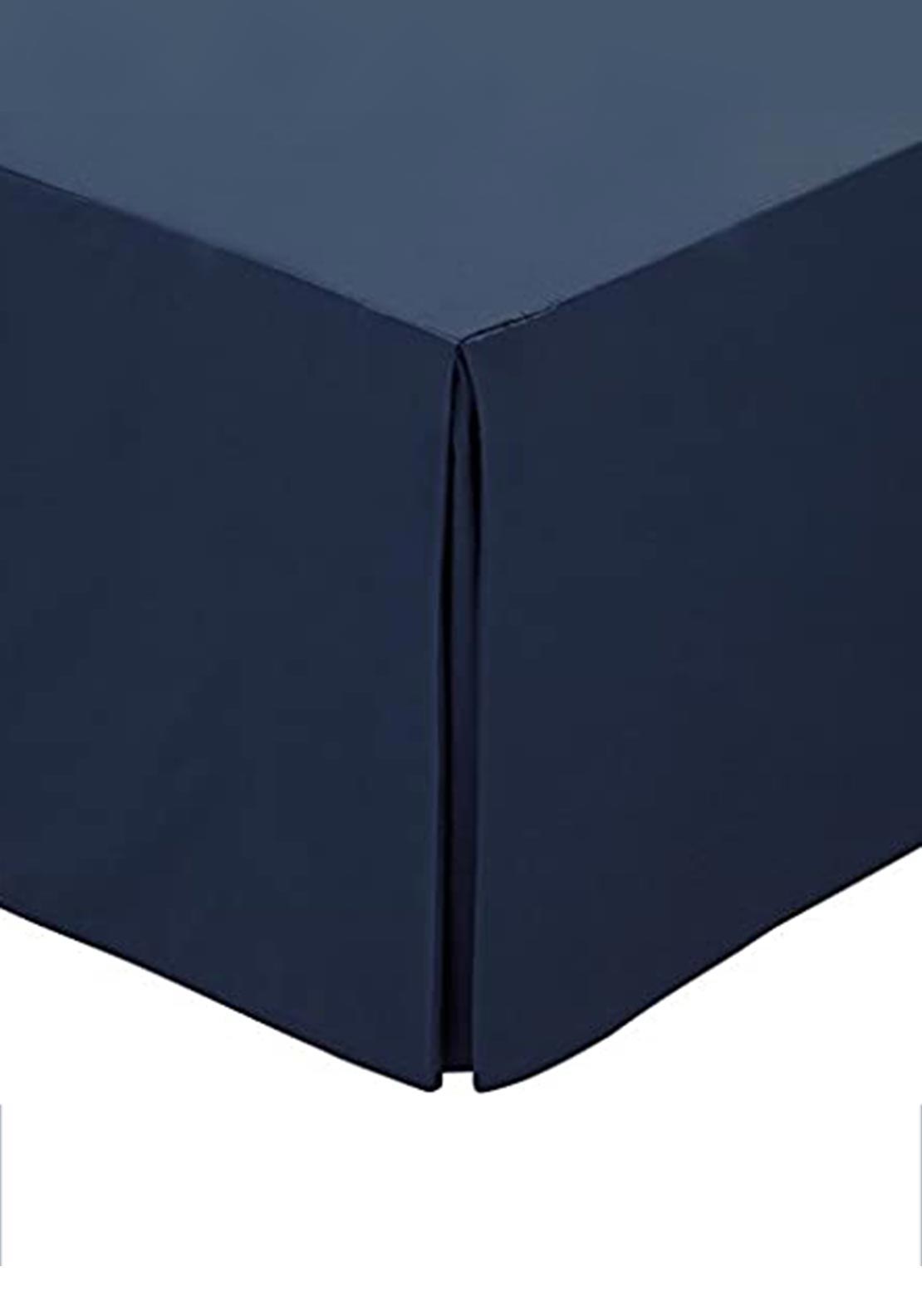 Helena Springfield 180 Thread Count Percale Base Valance, Navy ...
