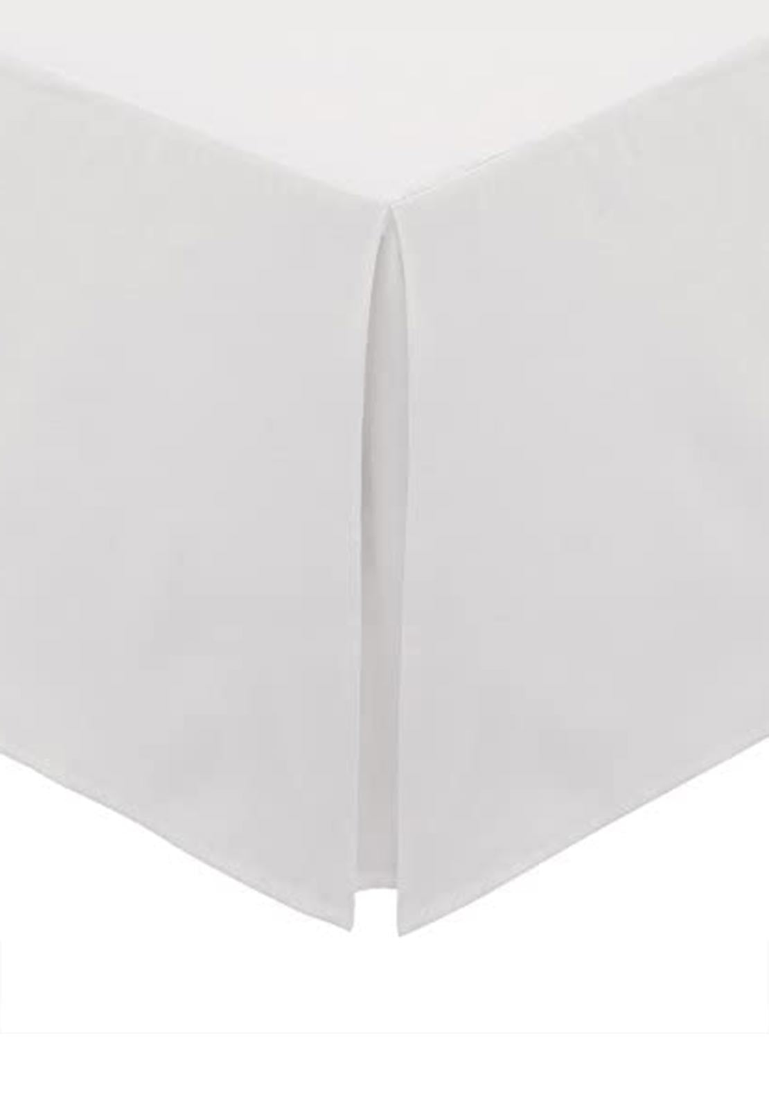 Helena Springfield 180 Thread Count Base Valance, White - McElhinneys
