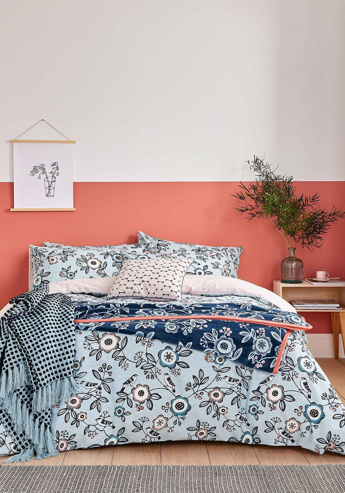 Helena Springfield Jay Duvet Set, Sky Blue - McElhinneys