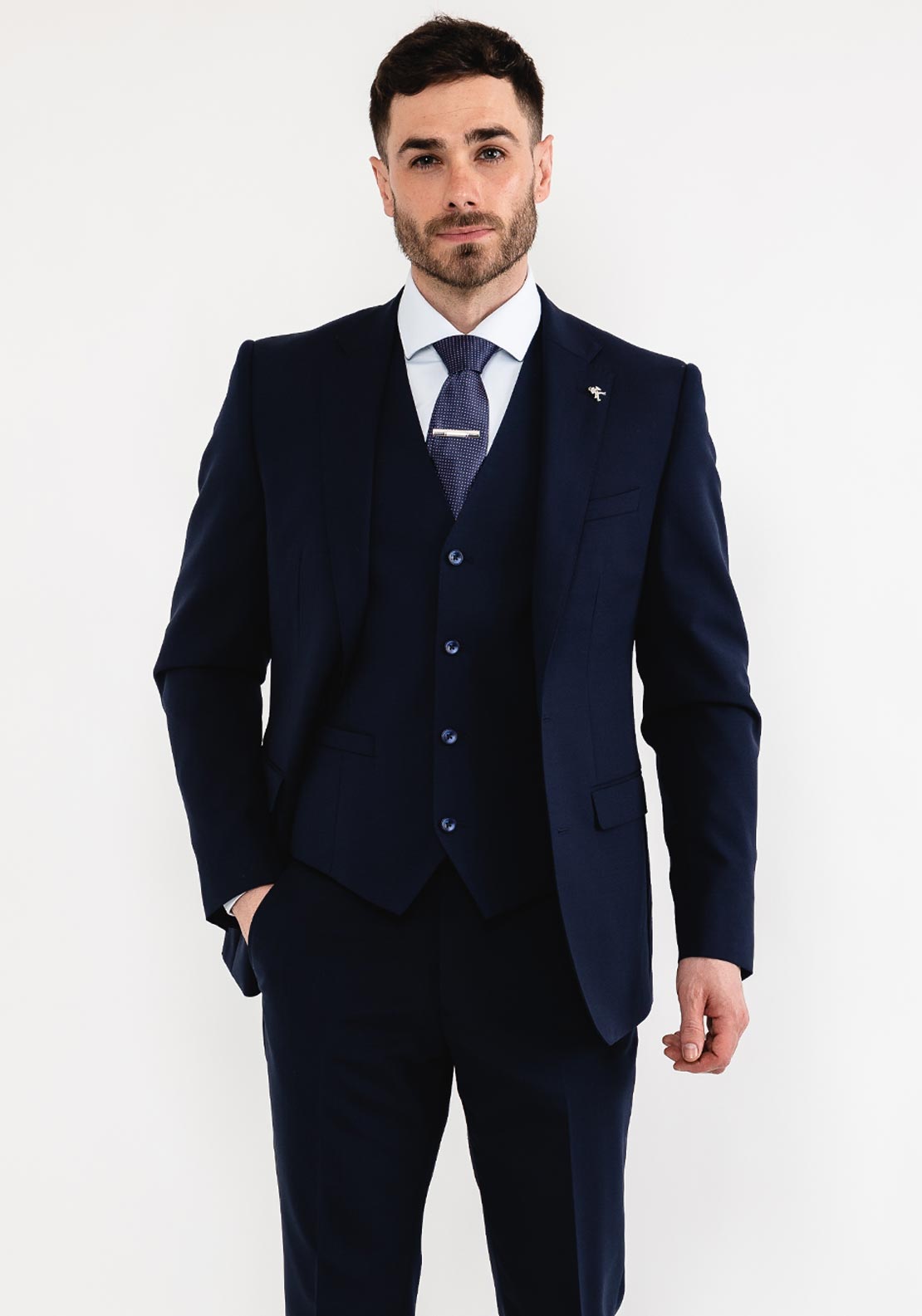 Herbie Frogg Mayfair Blazer, Navy - McElhinneys