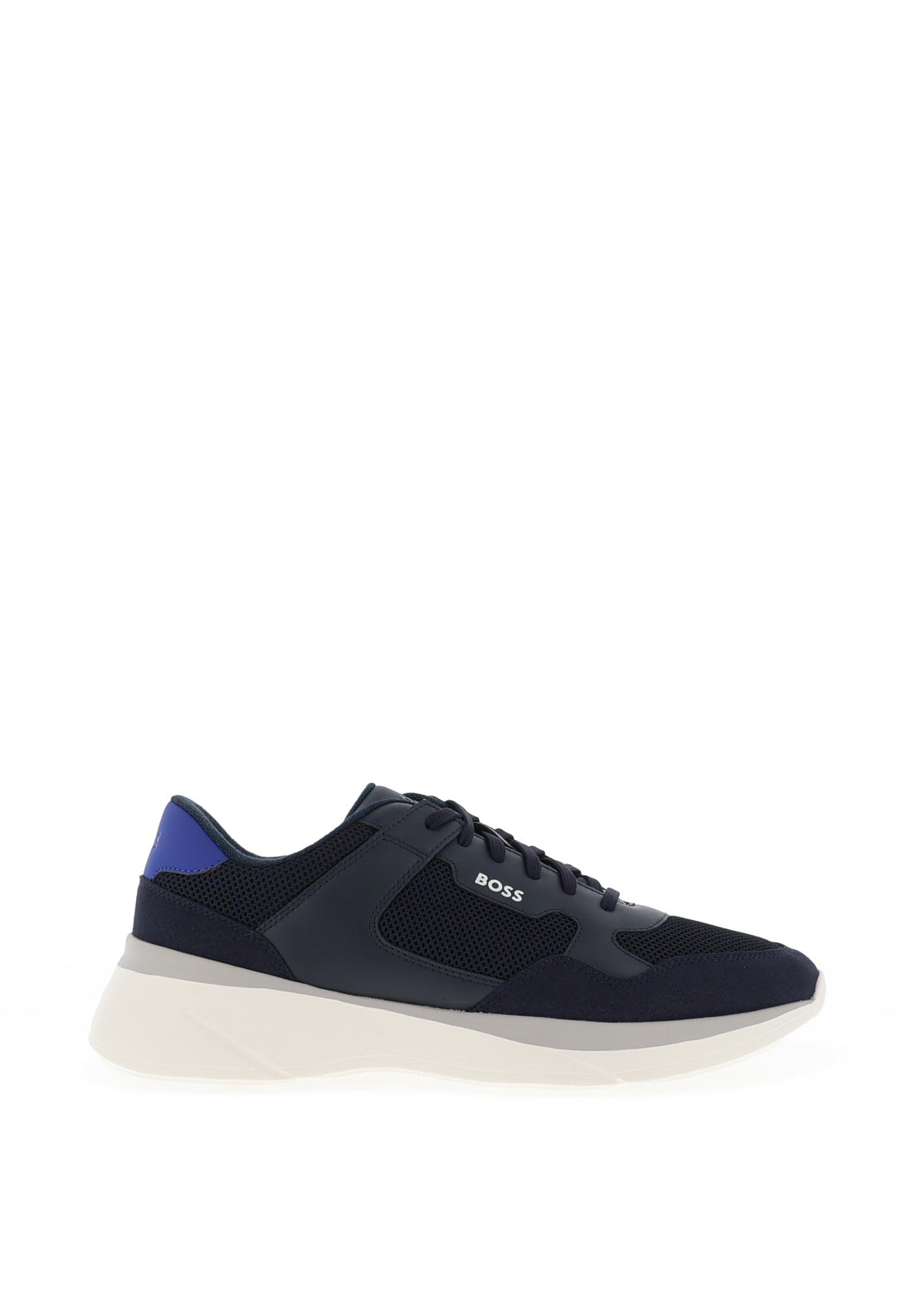 Boss Hugo Boss Dean Trainers, Navy - McElhinneys