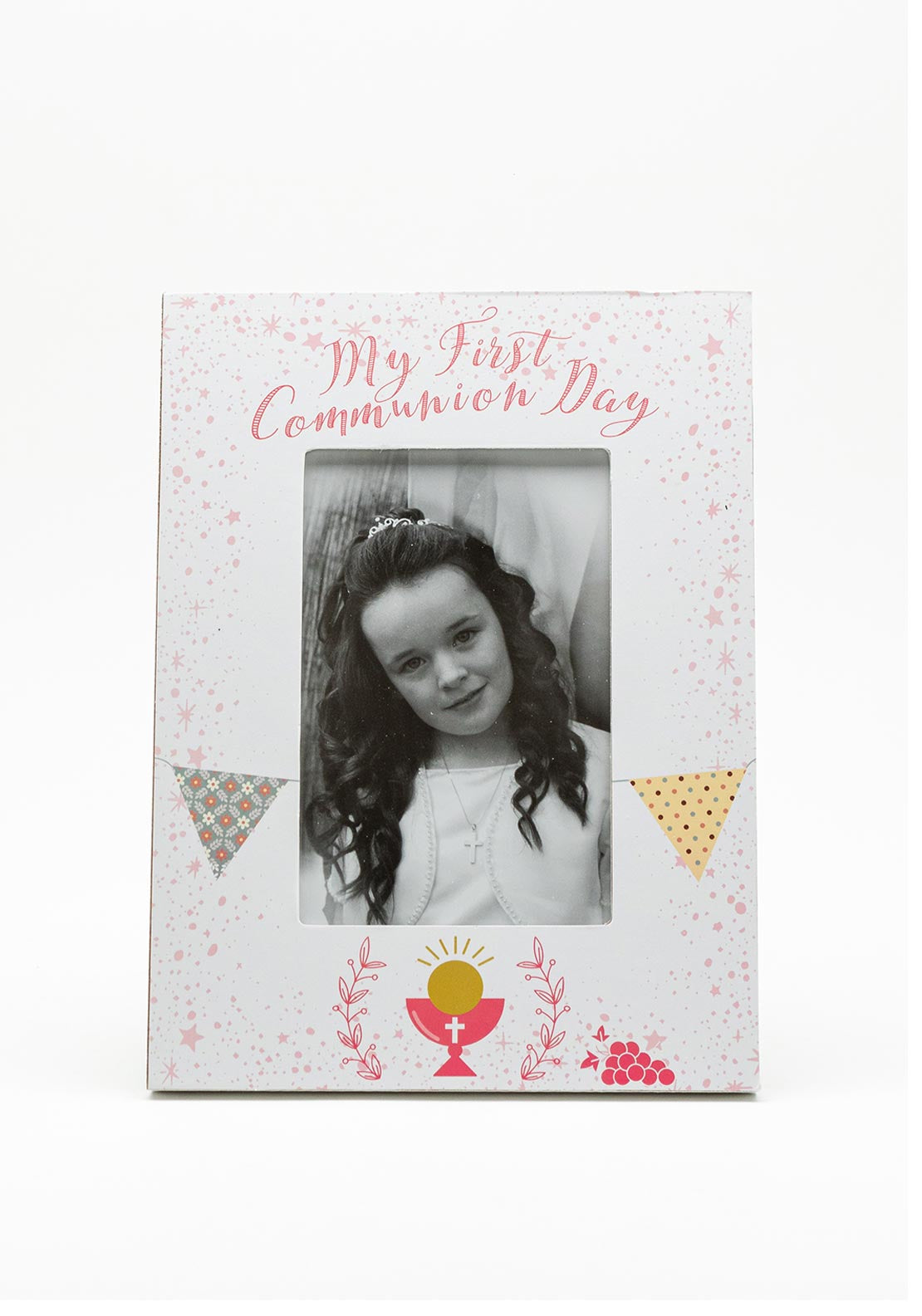 My First Holy Communion Day Girl Portrait Frame, 6x4 - McElhinneys