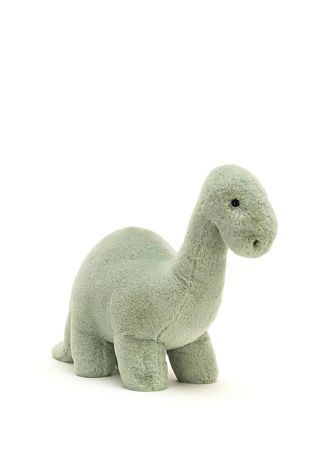 Jellycat Medium Fossilly Brontosaurus, Green - McElhinneys