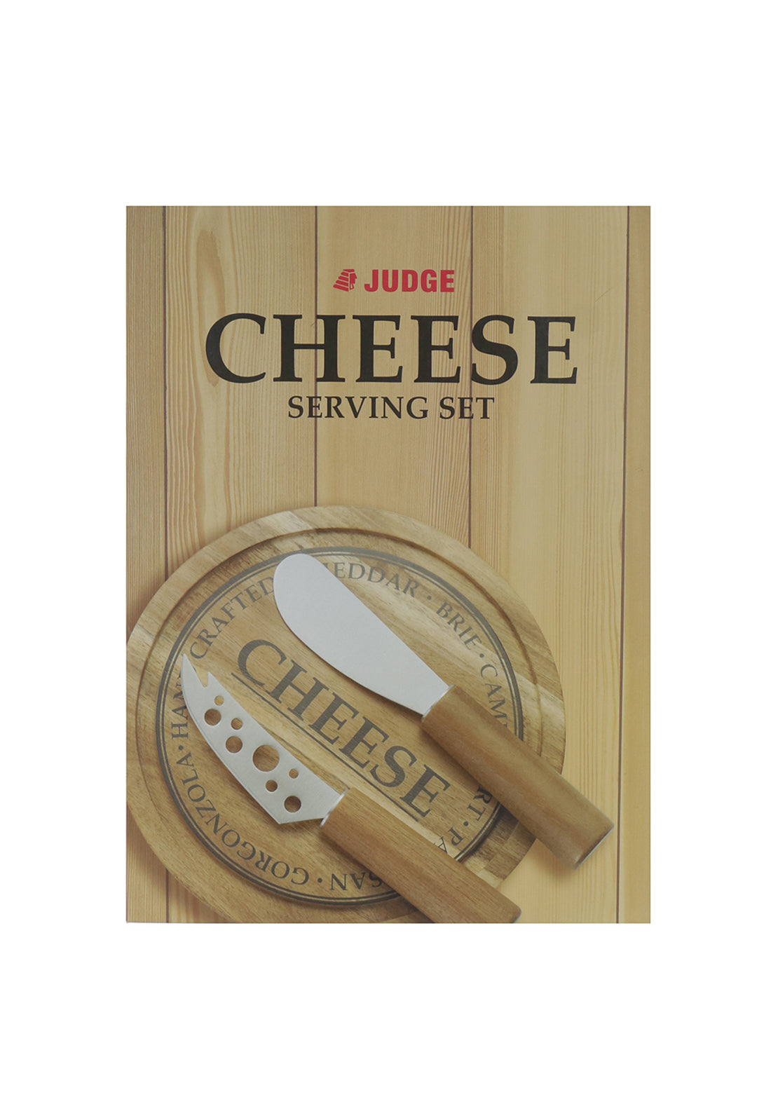 Judge 3 Piece Cheese Board Serving Set - McElhinneys