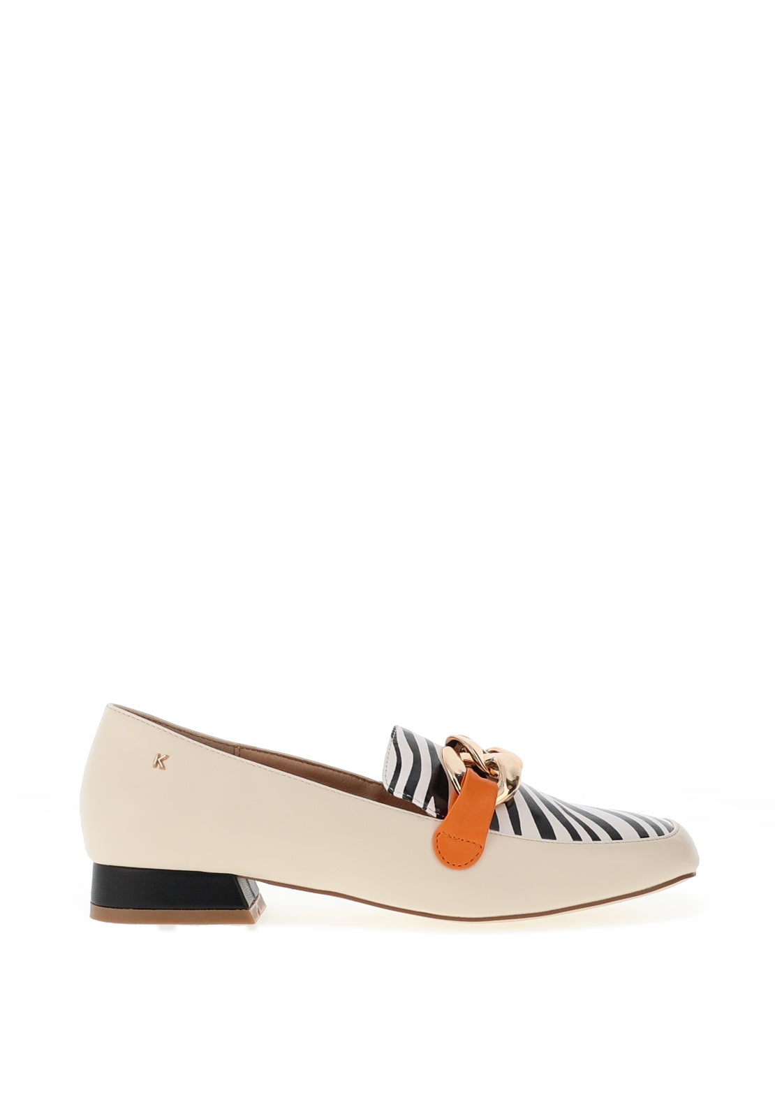 Kate Appleby Malton Zebra Printed Loafer, Jungle Tango - McElhinneys