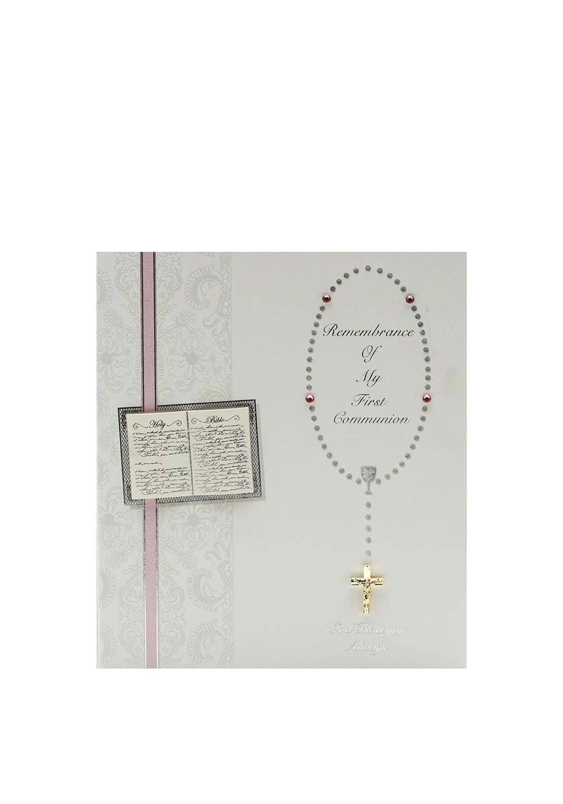 First Holy Communion Keepsake Rosary Card - McElhinneys