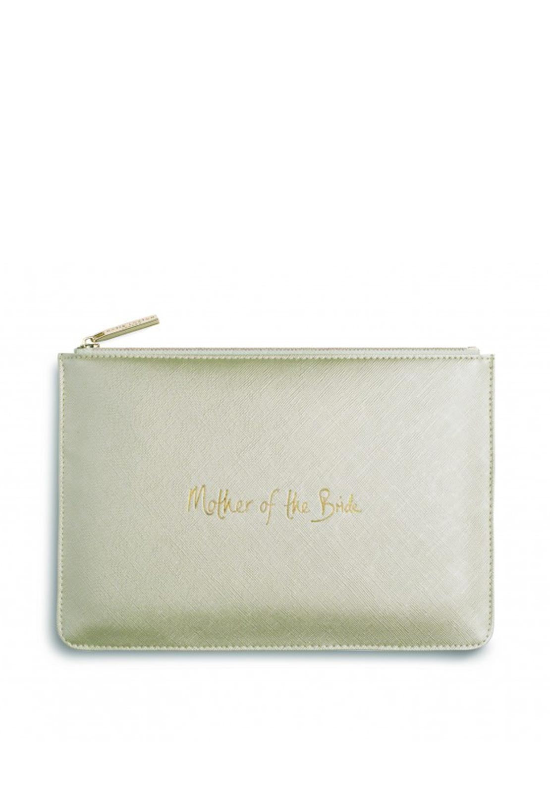 Katie Loxton Mother of the Bride Pouch Bag, Gold - McElhinneys