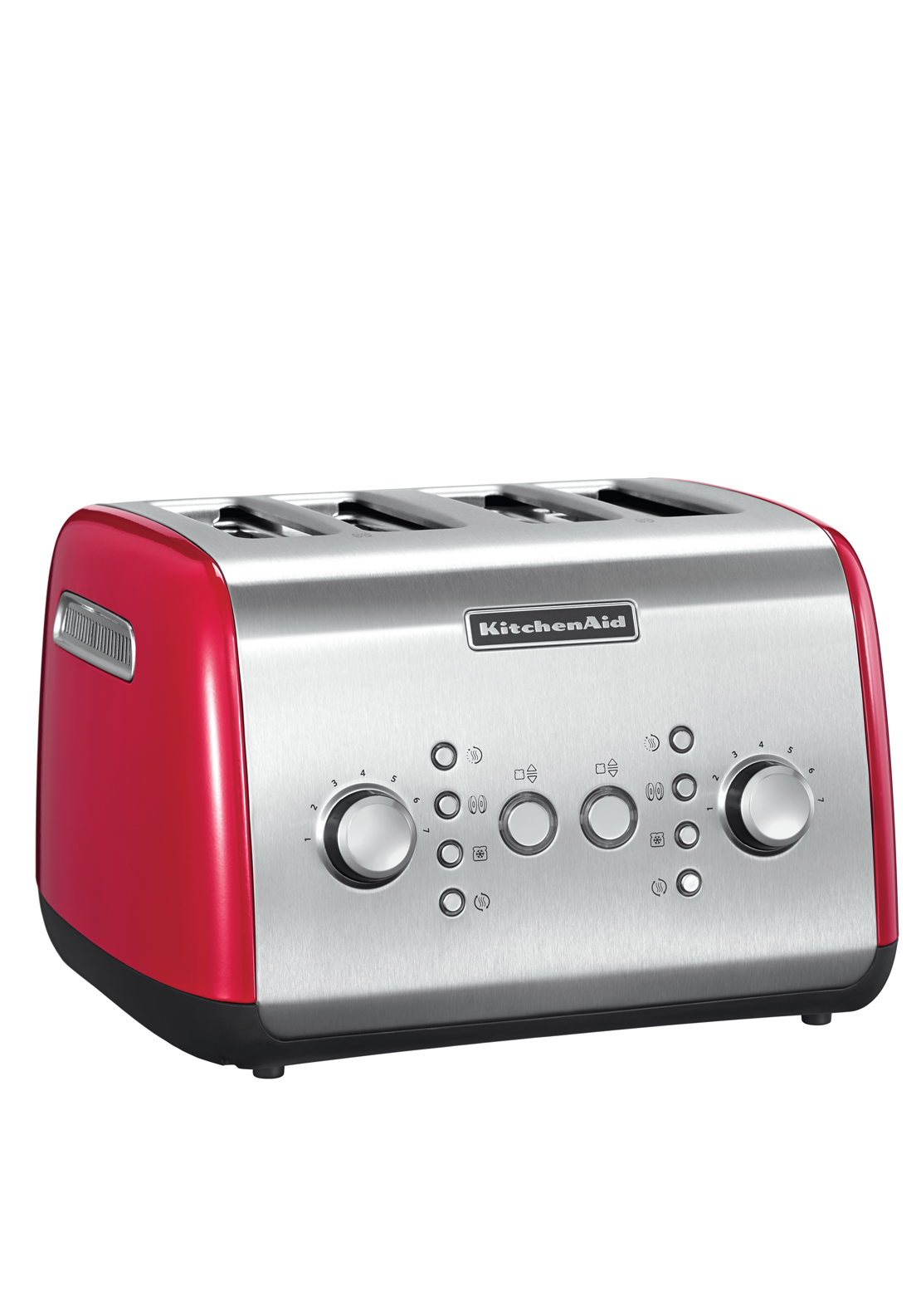 KitchenAid 4 Slice Motorized Toaster, Berry Red - McElhinneys