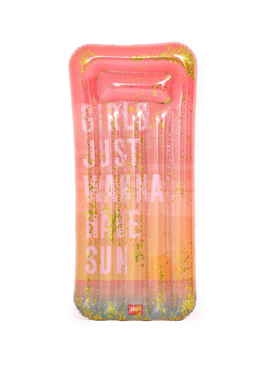 Legami Milano Girls Just Wanna Have Sun Inflatable Lilo - McElhinneys