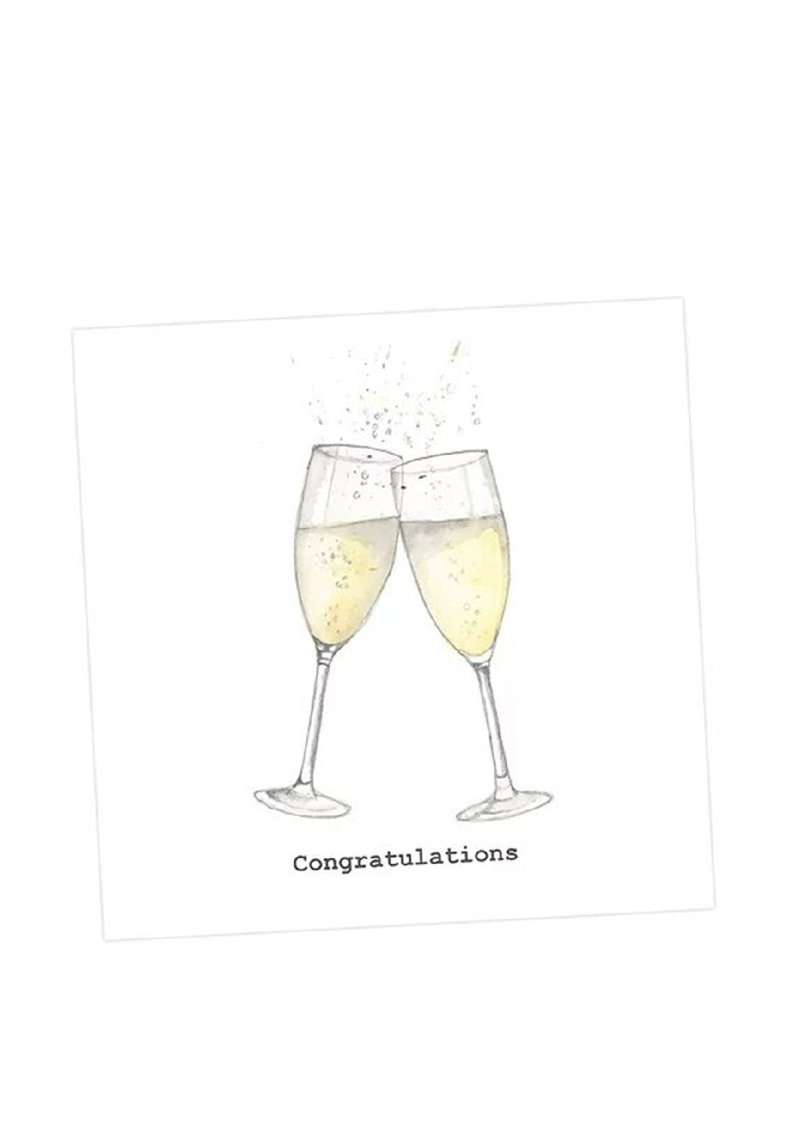 Crumble and Core Champaign Congratulations Greeting Card - McElhinneys