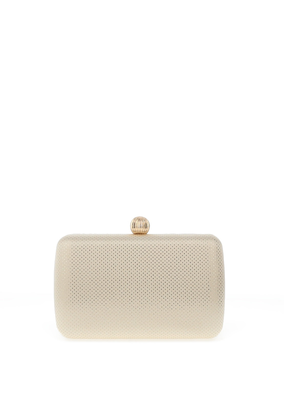 Zen Collection Sphere Clasp Clutch Bag, Gold - McElhinneys