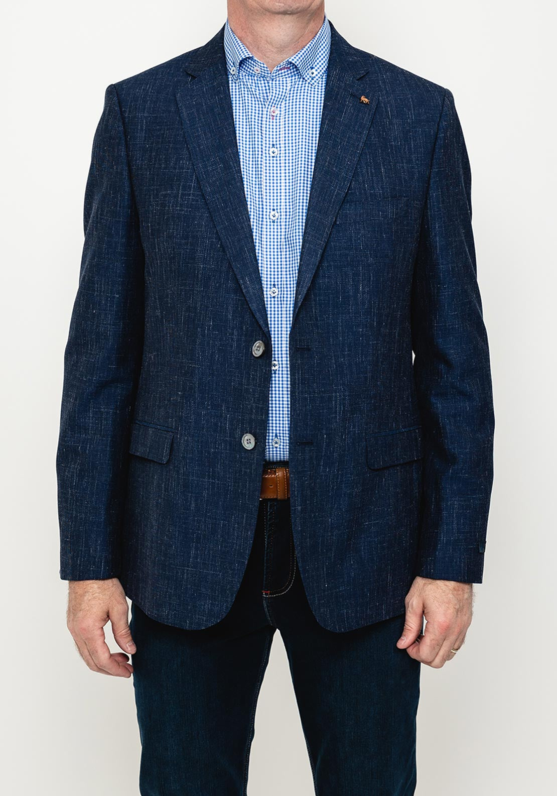Magee 1866 Clady T2 Blazer Jacket, Navy - McElhinneys