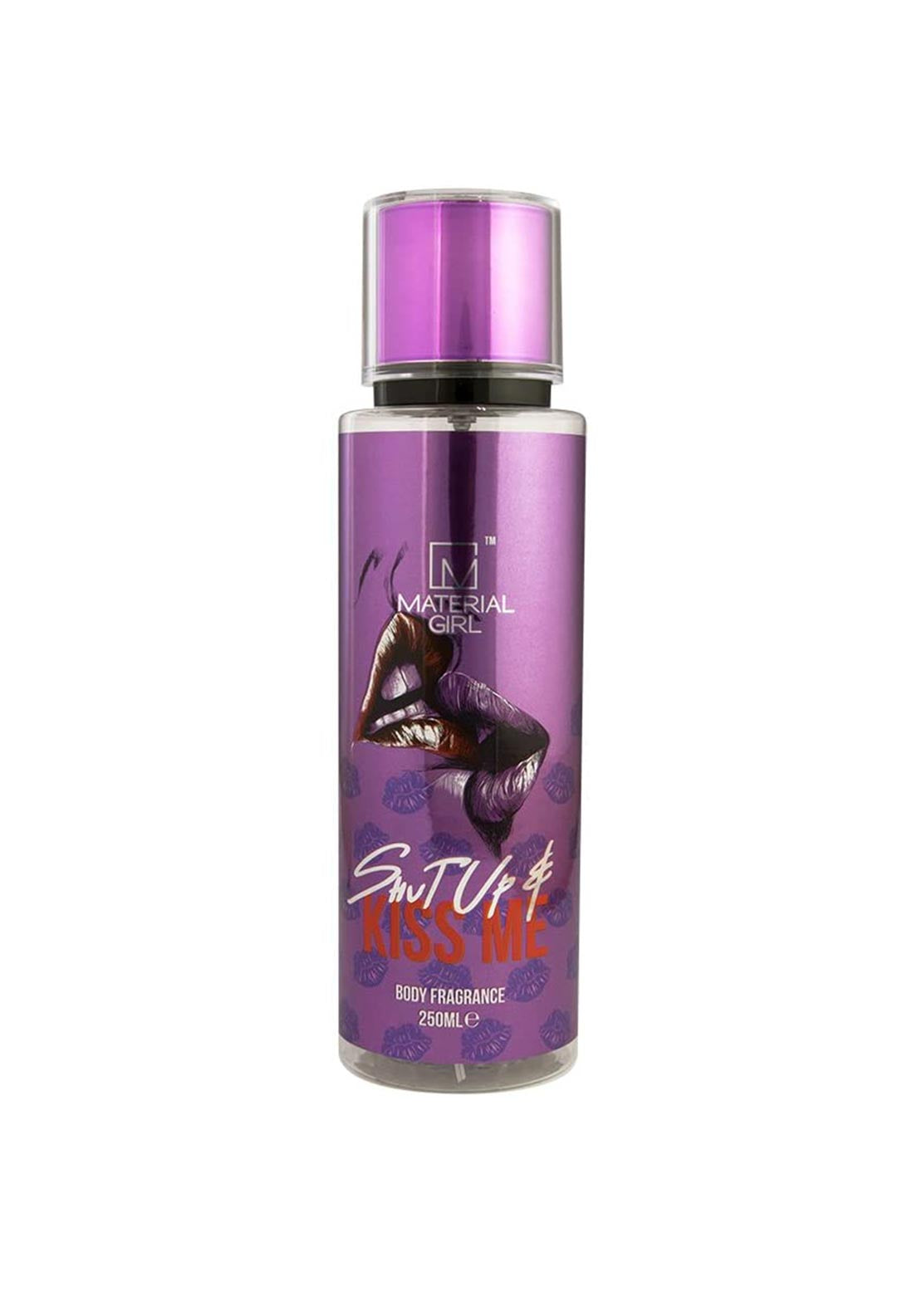 Material Girl Shut Up & Kiss Me Body Fragrance, 250ml - McElhinneys