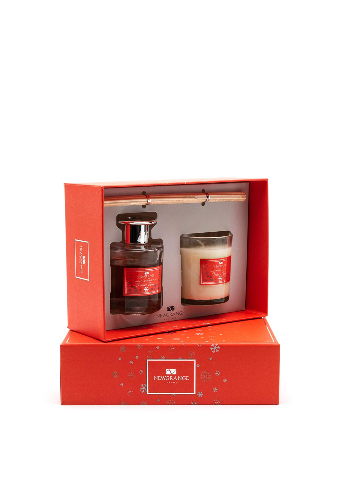Newgrange Living Festive Spice Candle and Diffuser Set - McElhinneys
