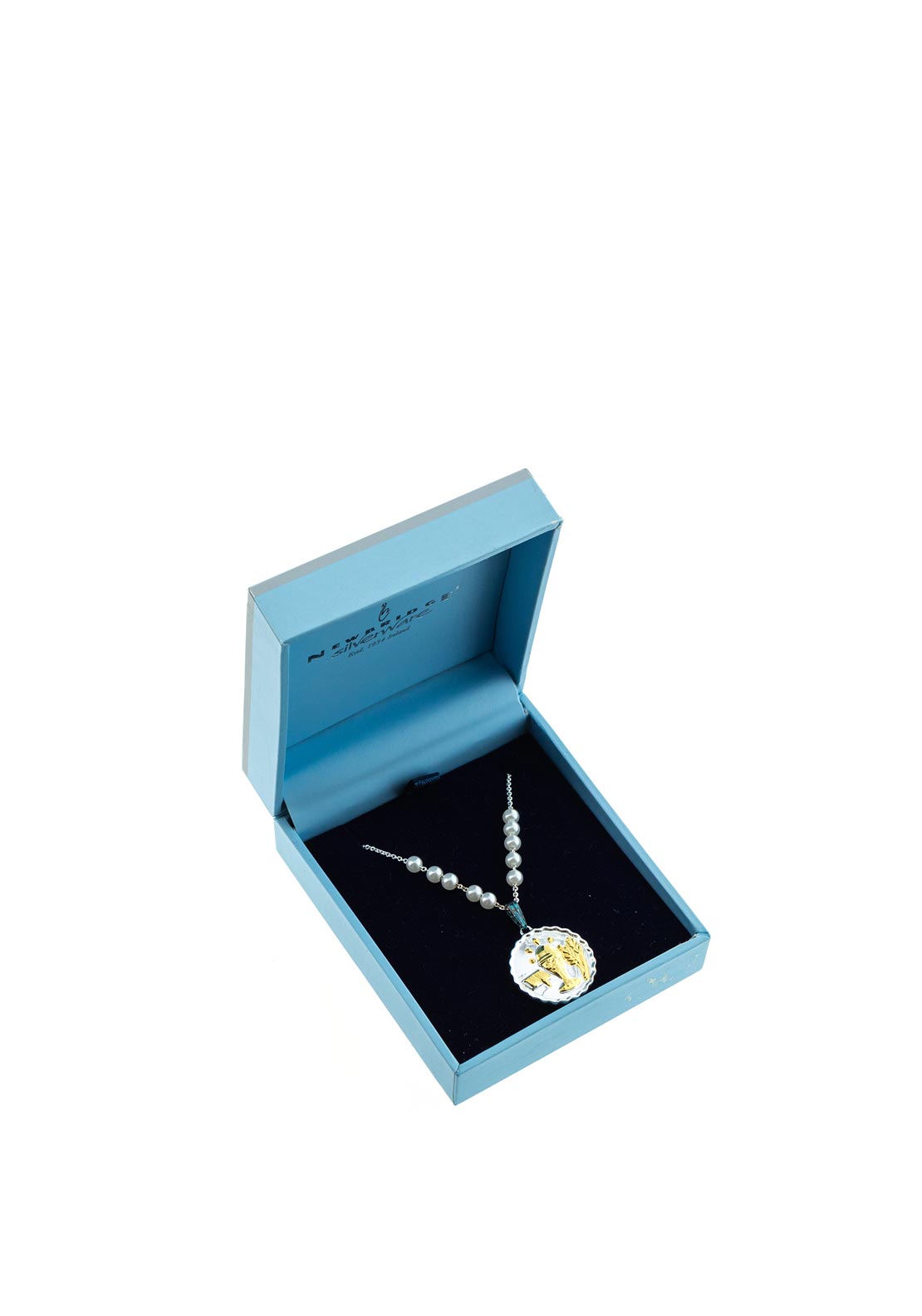 Newbridge Silverware Eucharist Pendant Necklace, Silver - McElhinneys