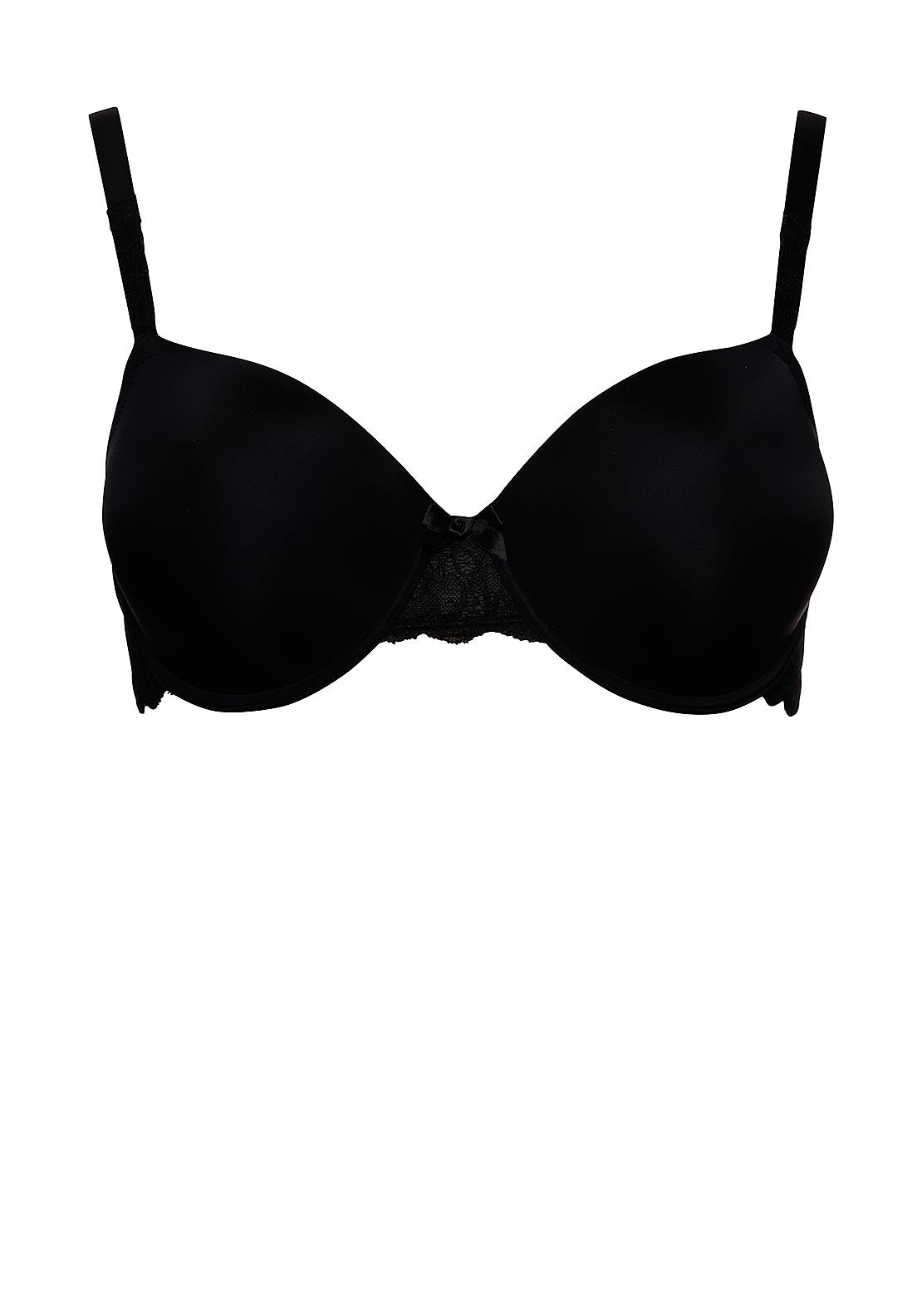 Signature by After Eden Florence Padded Bra, Black - McElhinneys