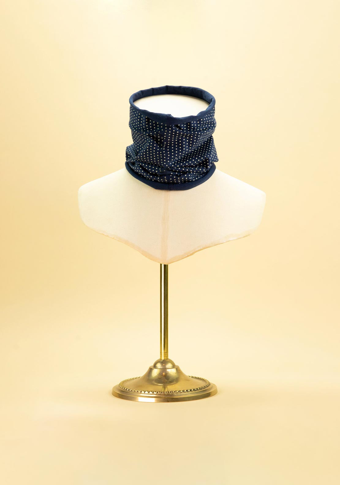 Powder Polka Dot Multiway Band, Navy - McElhinneys