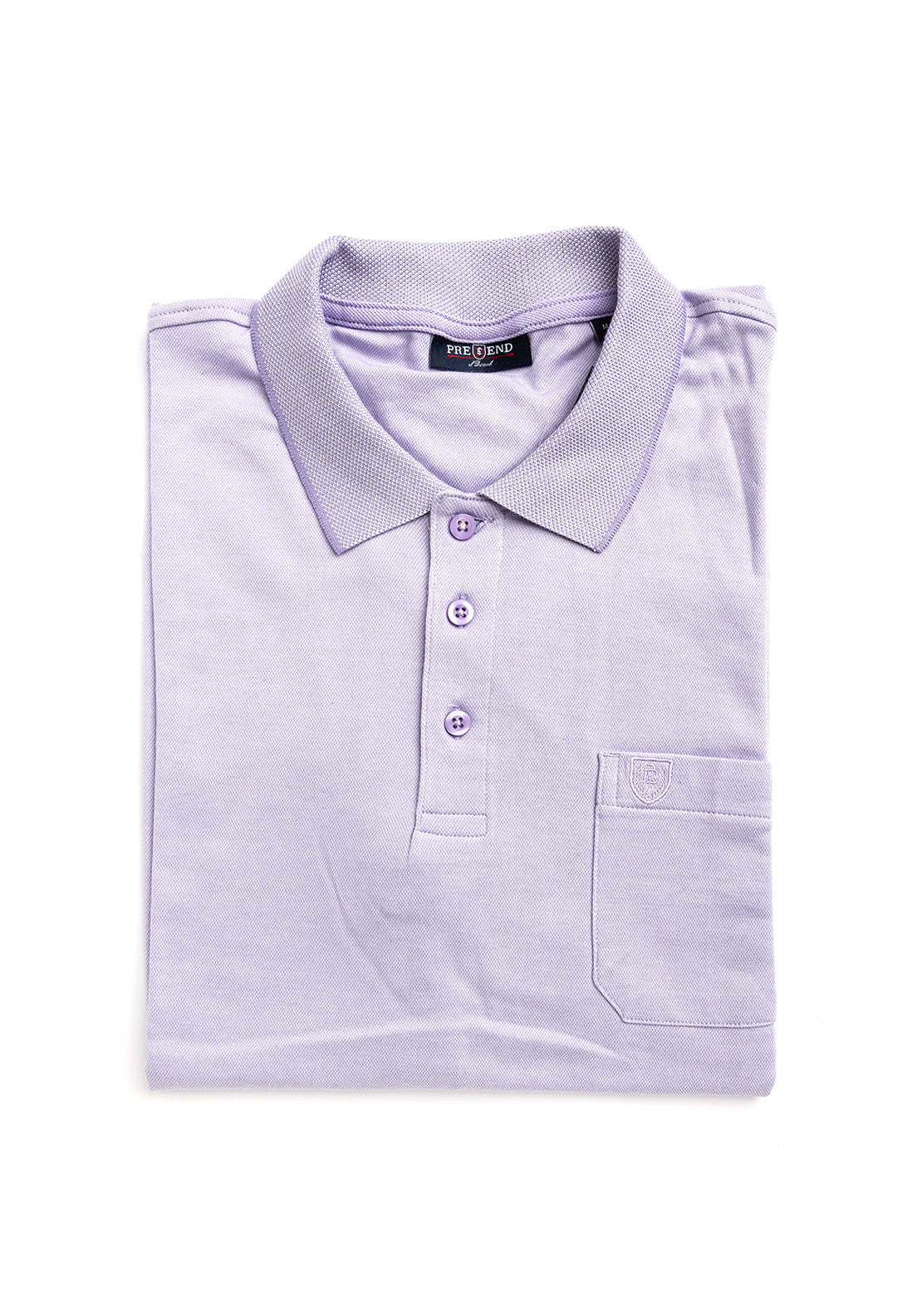 Pre End Tony Polo Shirt, Lilac - McElhinneys