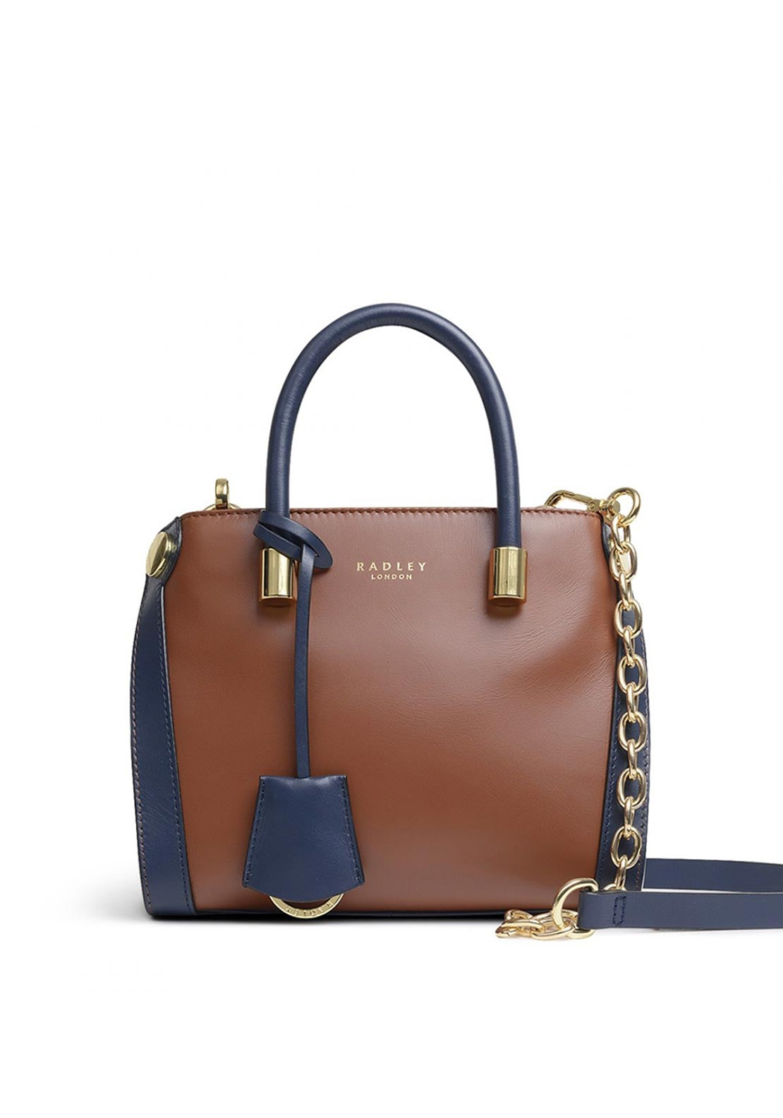 Radley Lansdowne Road Colour Block Crossbody Bag, Tan Multi - McElhinneys