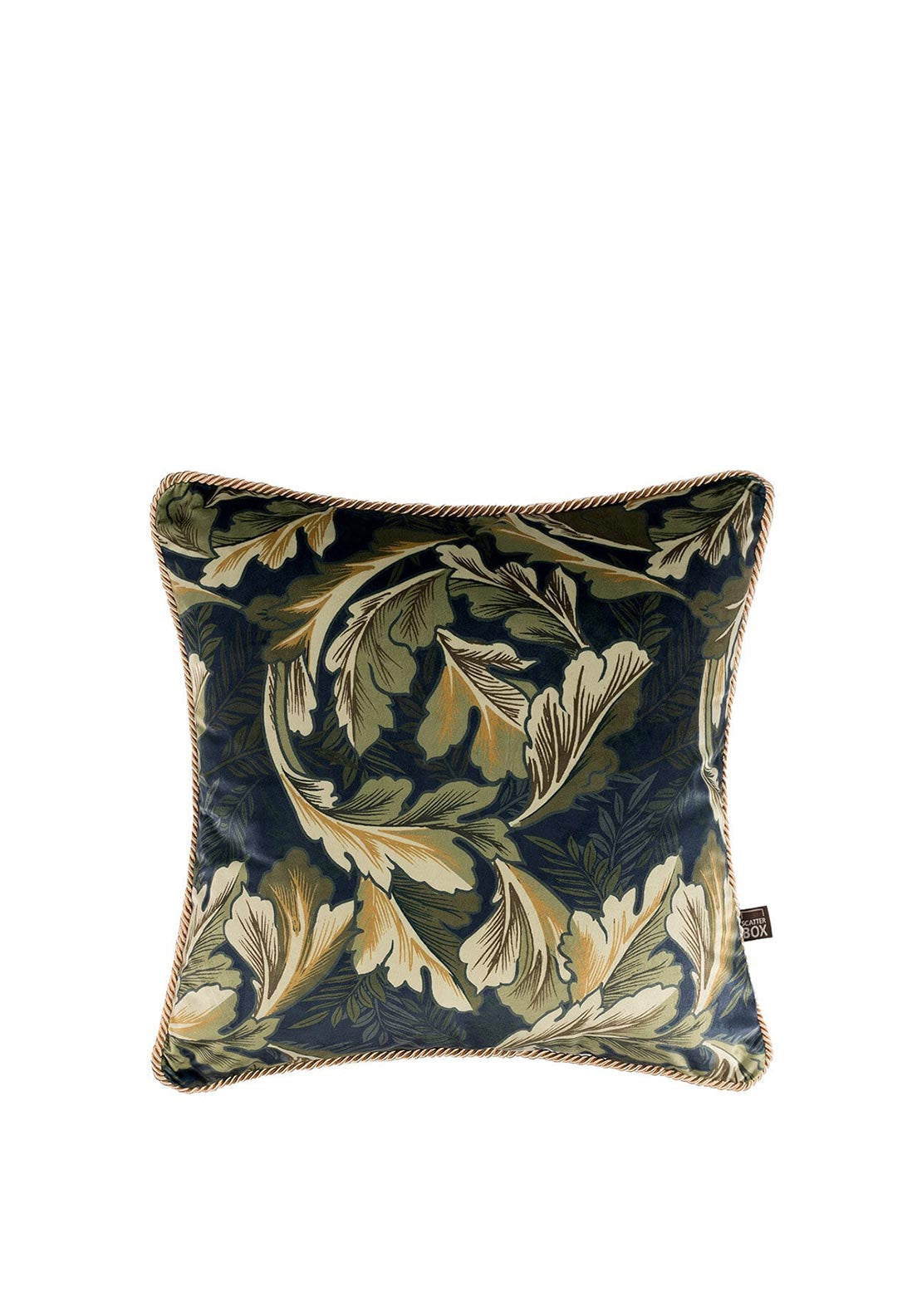 Scatter Box Cecille 45x45cm Cushion, Green - McElhinneys