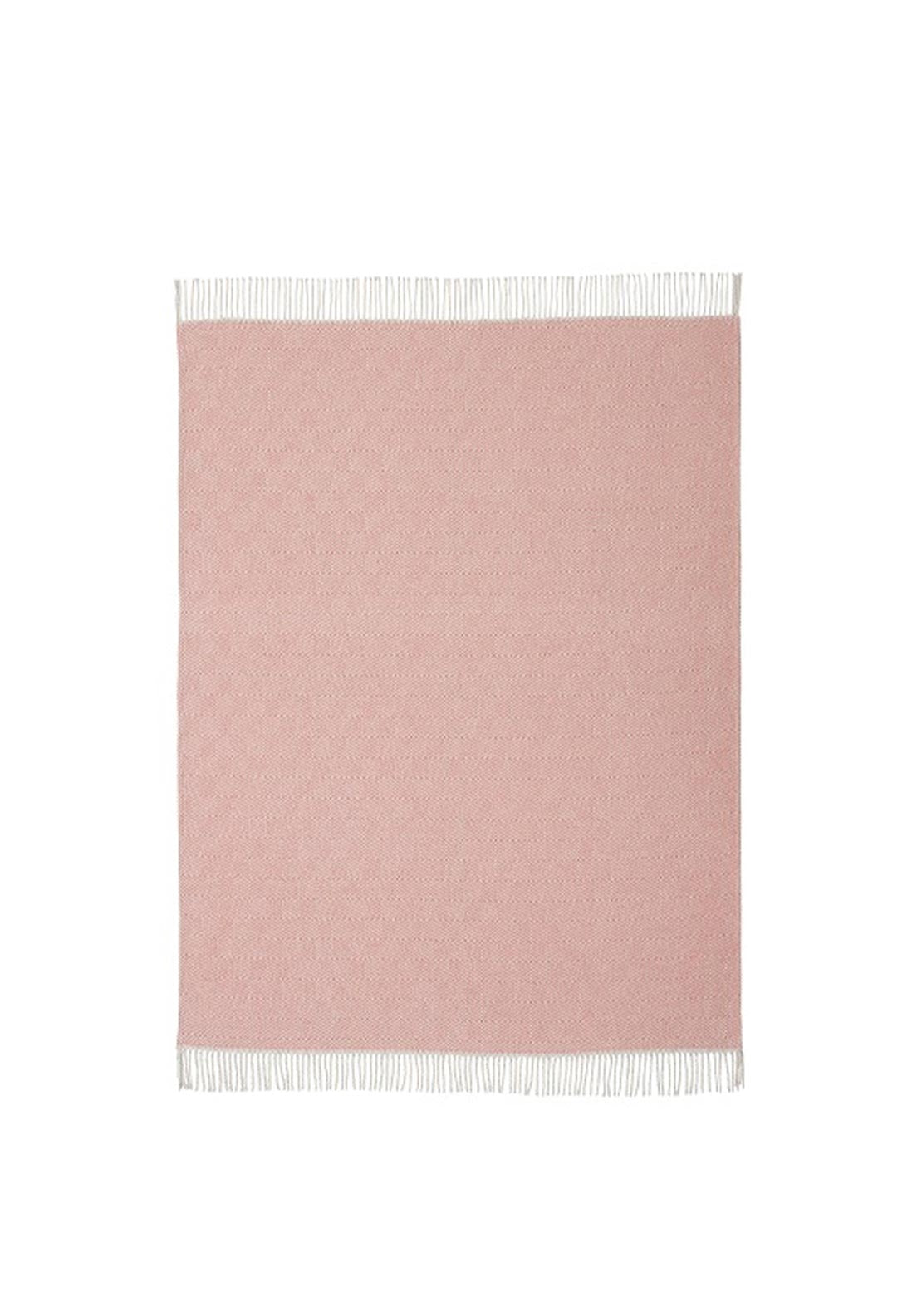 Scatter Box Geo Throw, Blush - McElhinneys
