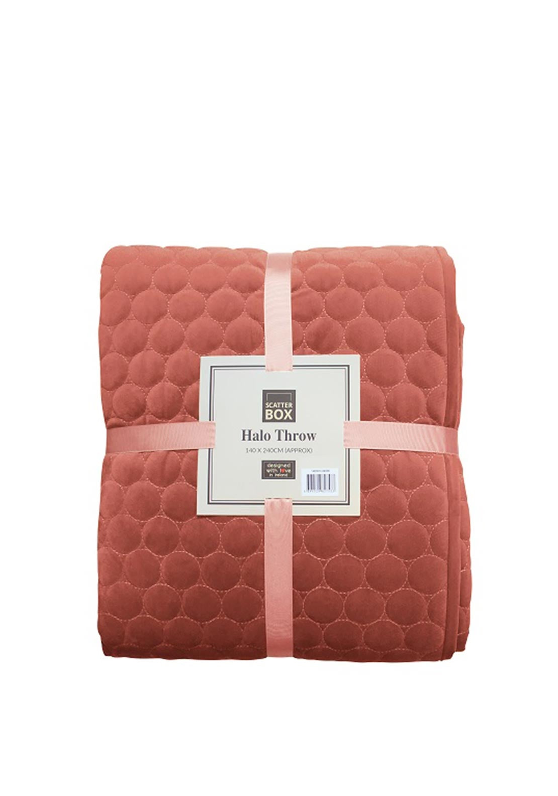 Scatter Box Halo Throw, Antique Rose - McElhinneys