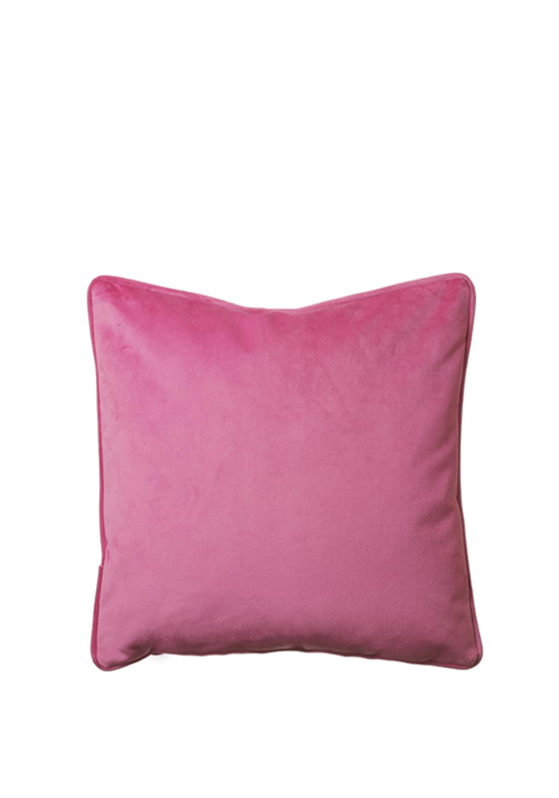 Scatter Box Hudson Velour Cushion, Pink - McElhinneys