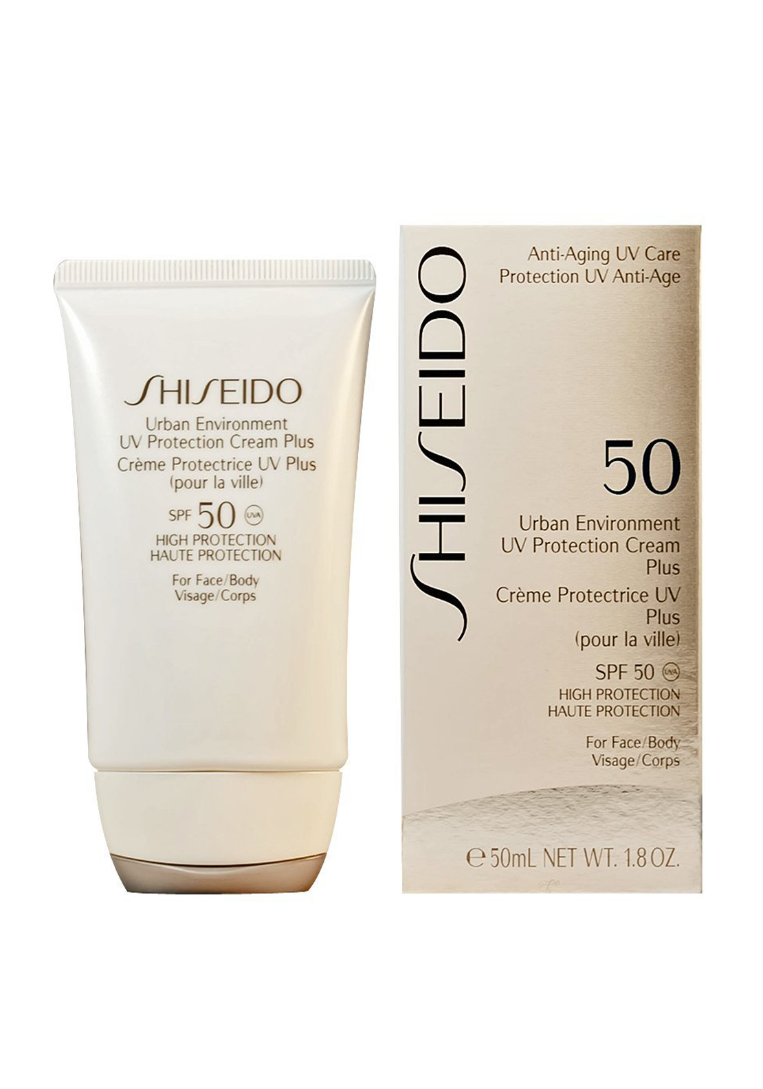 Shiseido Urban Environment UV Protection Cream Plus SPF50, 50ml ...