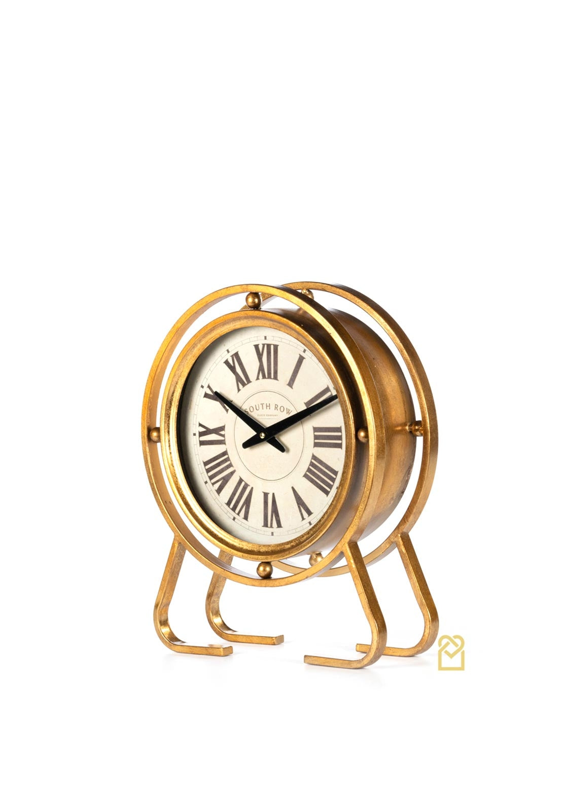 South Row Amelia Vintage Table Clock - McElhinneys