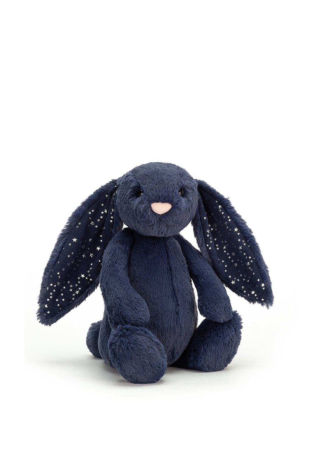 Jellycat I am Medium Bashful Stardust Bunny, Navy - McElhinneys