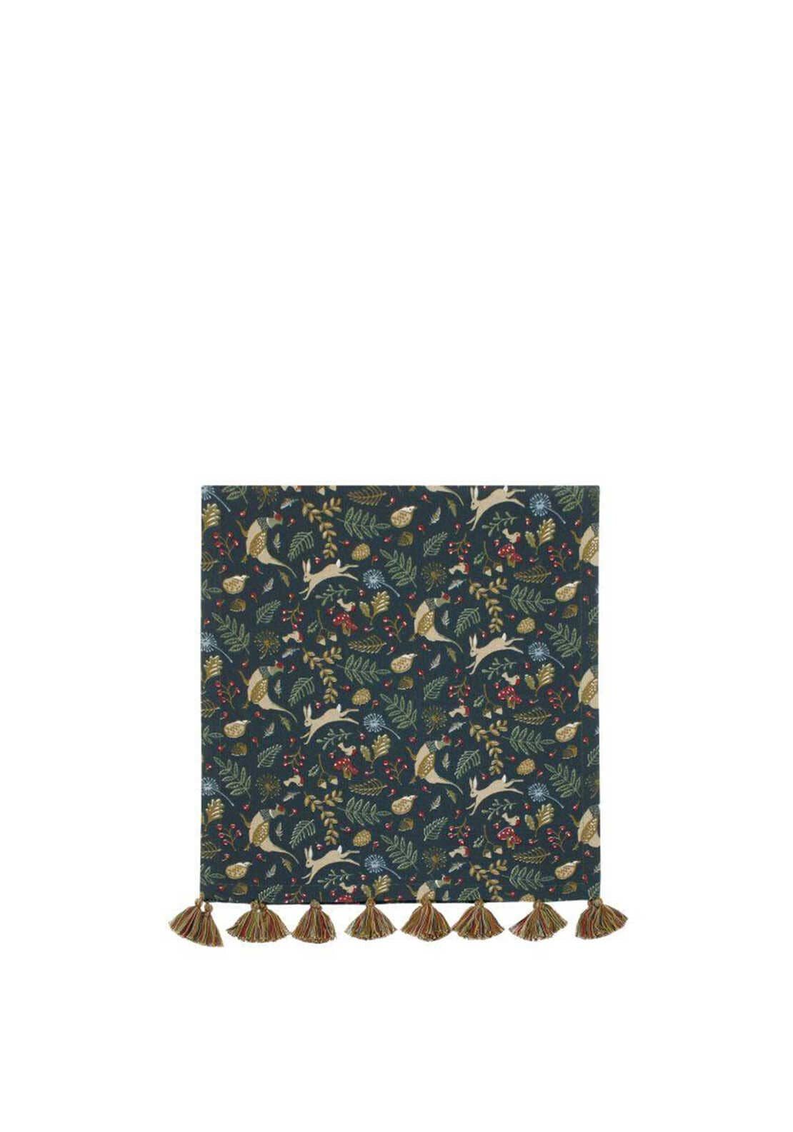 Walton & Co Enchanted Forest Table Runner, Green - McElhinneys